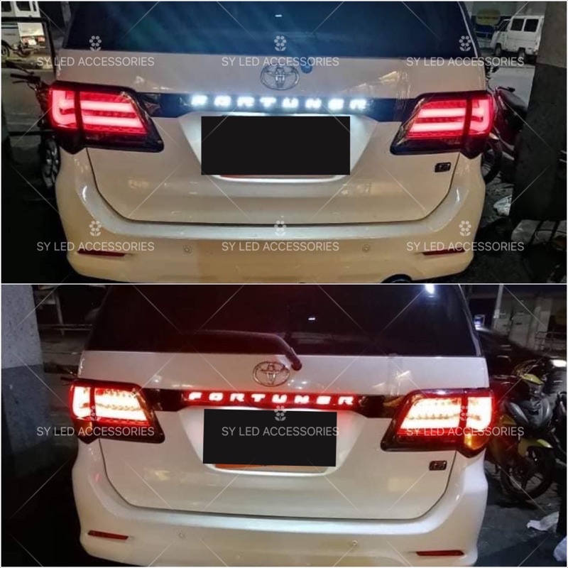 FORTUNER 2012-2015 TRUNK LID GARISH LED LIGHT RUNNING | Shopee Malaysia
