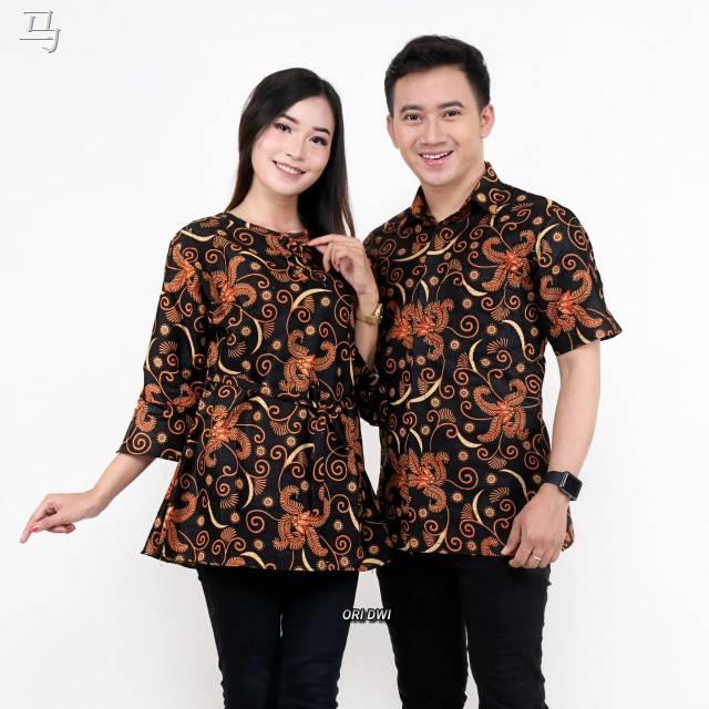 Rama Shinta Couple - Melani Lilit Rovella Batik Modern Set | | BeeCost