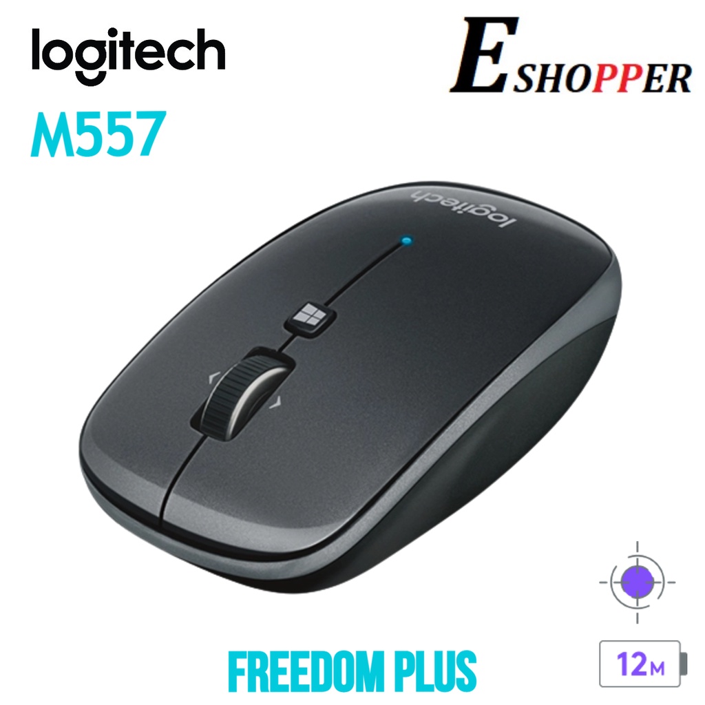 LOGITECH M557 FREEDOM PLUS BLUETOOTH MOUSE | Shopee Malaysia