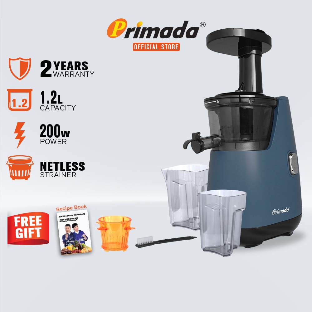 Primada Netless Slow Juicer PSJ10 | Shopee Malaysia