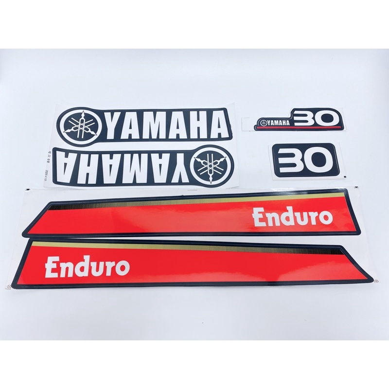 YAMAHA OBM 30HP TOP COWLING STICKERS | Shopee Malaysia