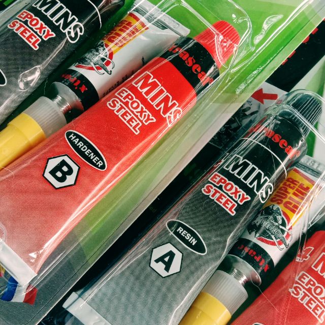 X'traseal 4 Mins Epoxy Steel ( Gam besi ) | Shopee Malaysia