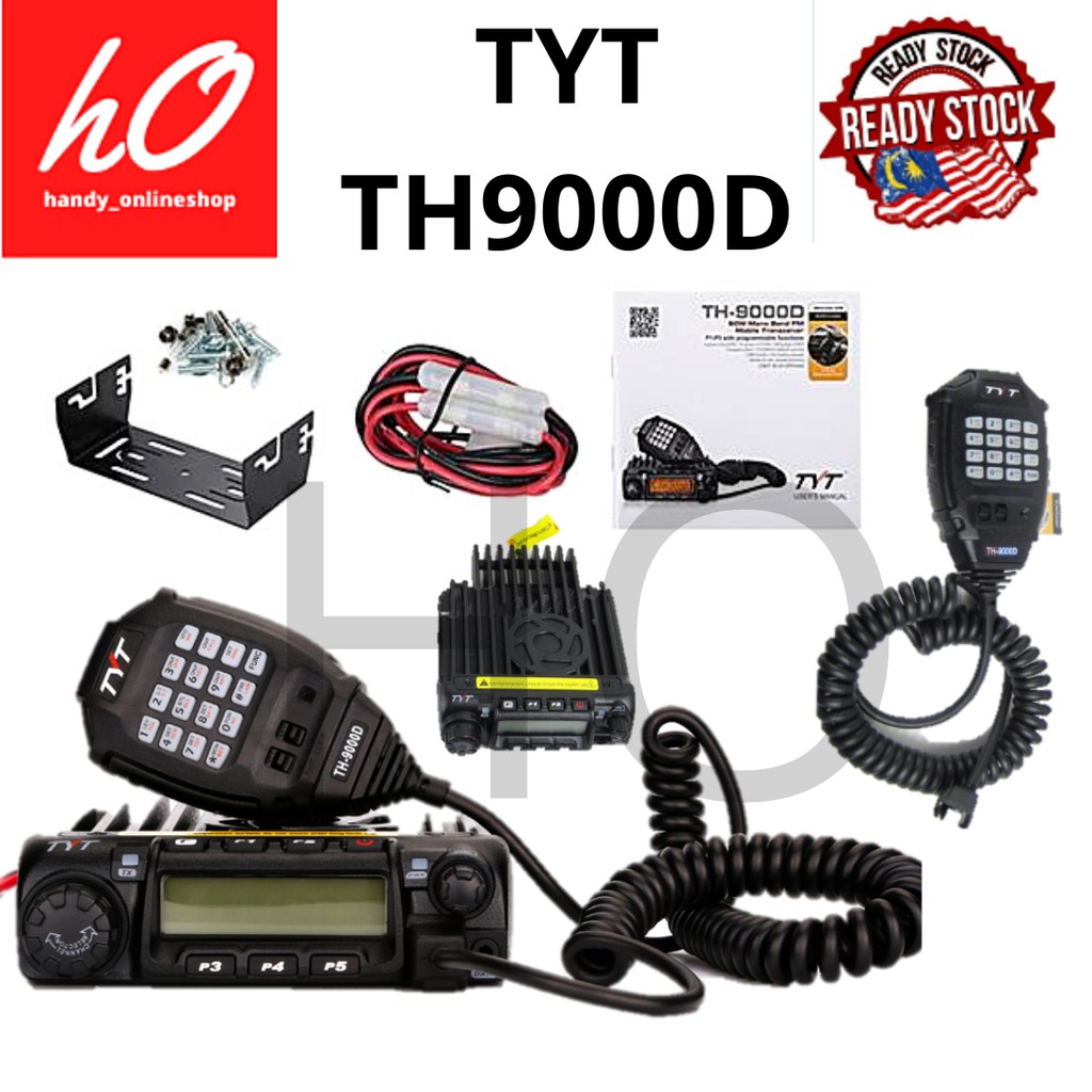 Original ! TYT TH9000D Mobile Radio (Single Band) VHF136-174Mhz @ UHF ...