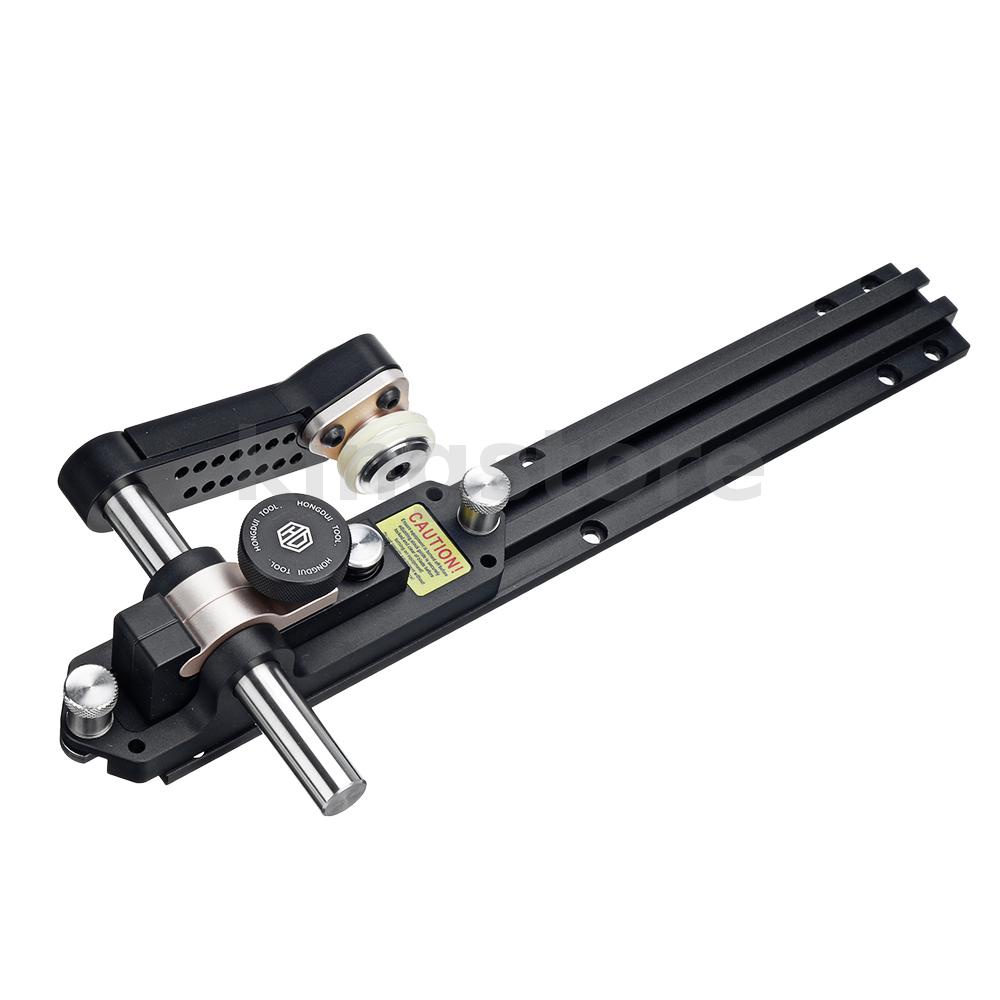 HONGDUI Woodworking Assembly Table Saw Clear Cut Press Stock Push Guide Table Saw Cutting ...