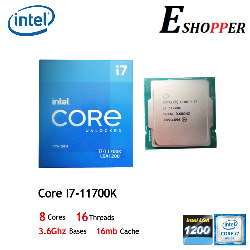 INTEL 11TH GEN CORE I7-11700K PROCESSOR | Shopee Malaysia