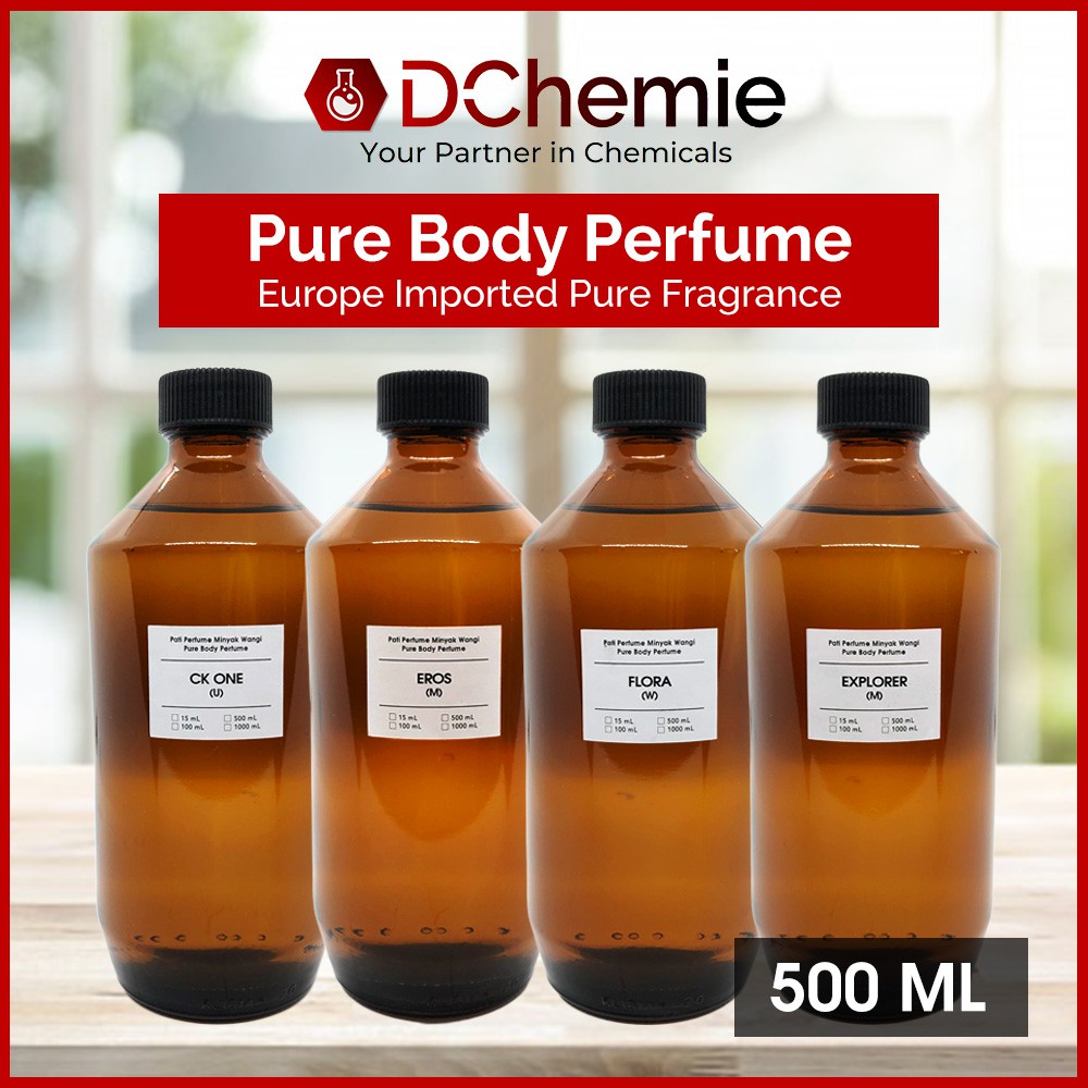[500mL] Pure Body Perfume / Pati Perfume Minyak Wangi (Women / Men ...