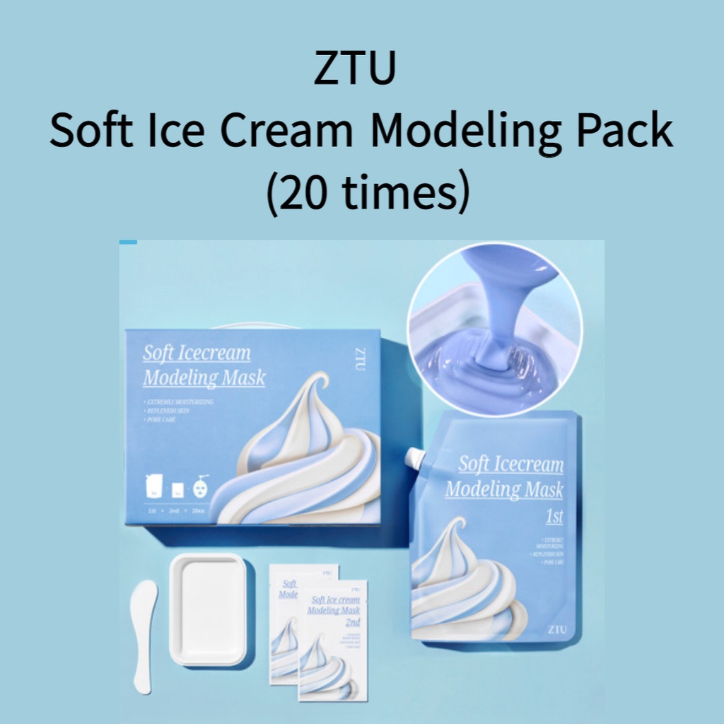 ZTU Soft Ice Cream Modeling Pack (20 times)/Skin care money, nutrition ...