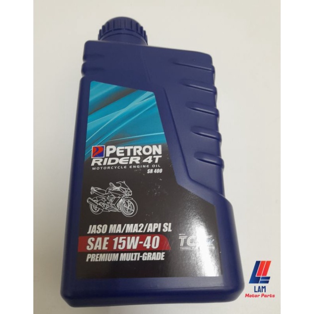 Petron Rider 4T Premium Engine Oil 15W40 100% Original 1 Litre | Shopee ...