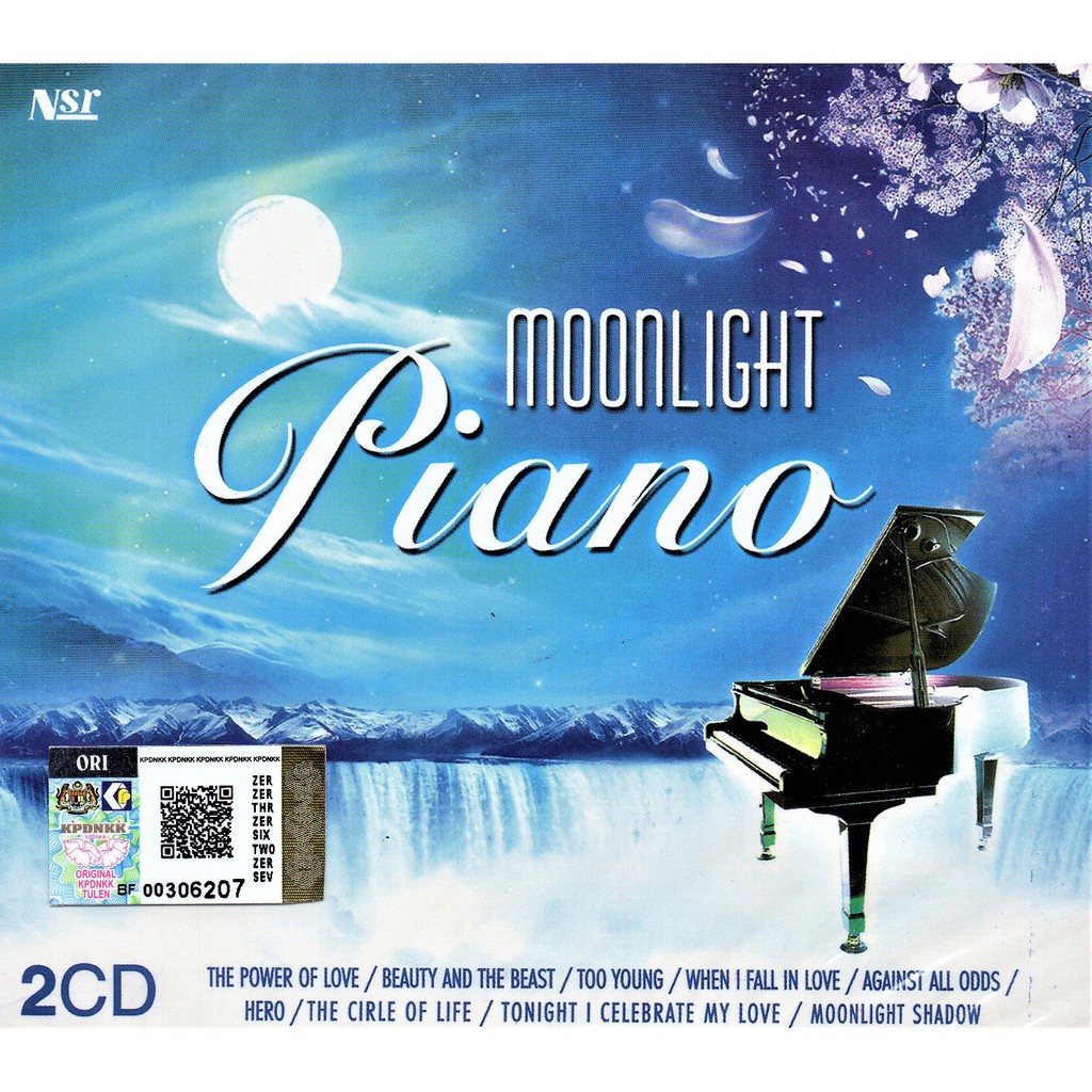 PIANO - Moonlight 【Musical Instrumental 2 CD】 | Shopee Malaysia