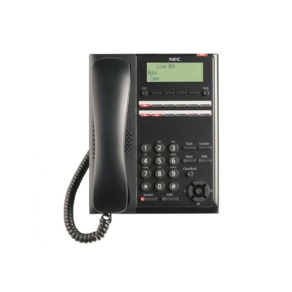 NEC 12 Key Multiline Phone Terminal IP7WW-12TXH-A1 TEL (Black ...