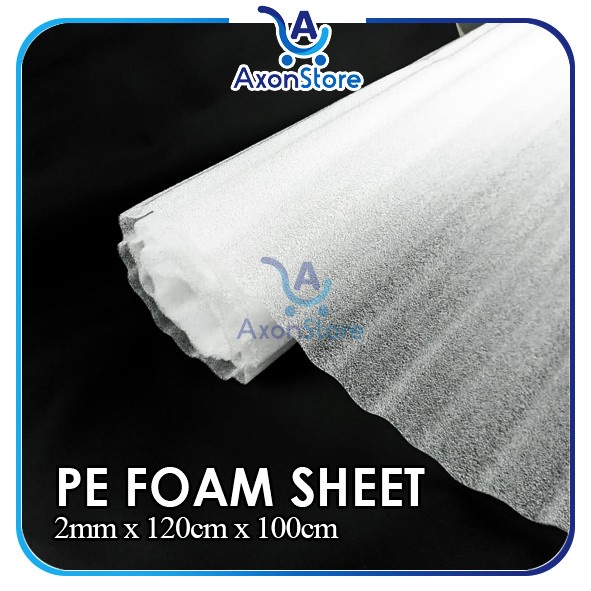 Pe Foam Sheet 2mm x 120cm x 1m Polyfoam Meter Foam Wrapping | Shopee ...
