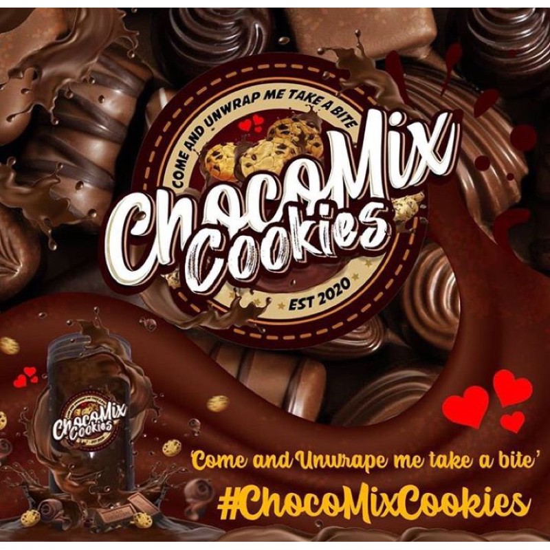 Chocomix Cookies Chocojar - Chocolate | Butterscotch | Choc with ...