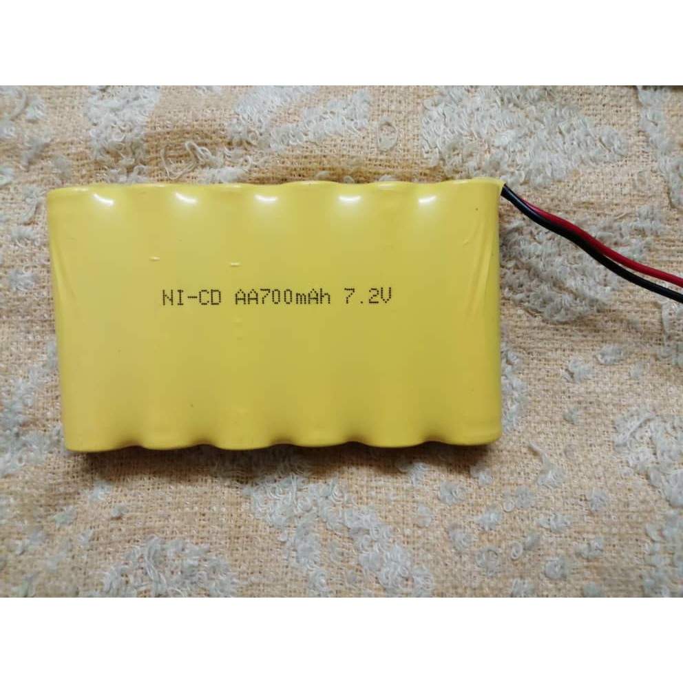 NI-CD AA700mAh 7.2v Battery SM 2pin | Shopee Malaysia