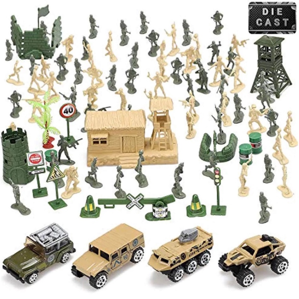 Kids Action Figure Command Conquer Generals Wild Fight Army Soldiers ...