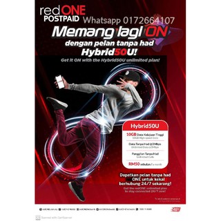 redONE Malaysia (Postpaid) | Shopee Malaysia
