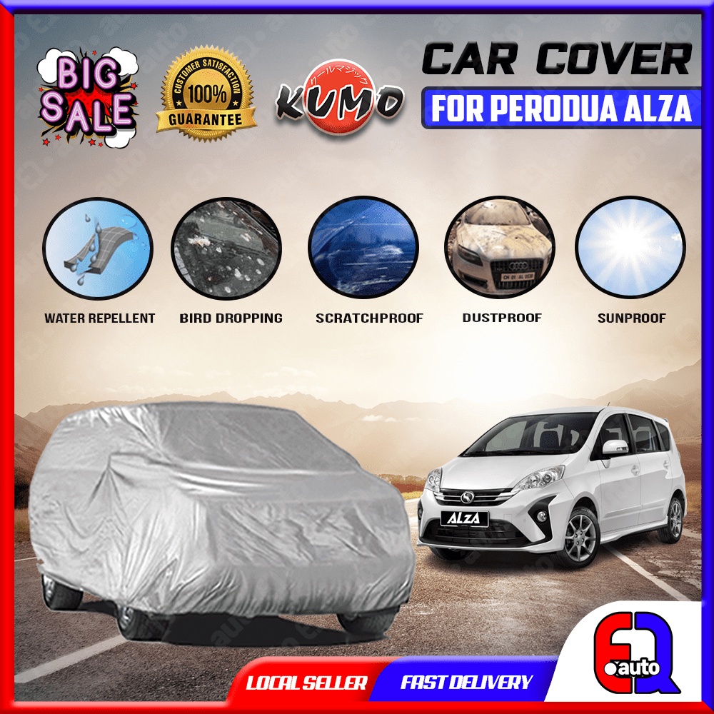 Perodua Alza 2018 Kumo Car Covers Sun-Proof Dustproof Water Resistant ...