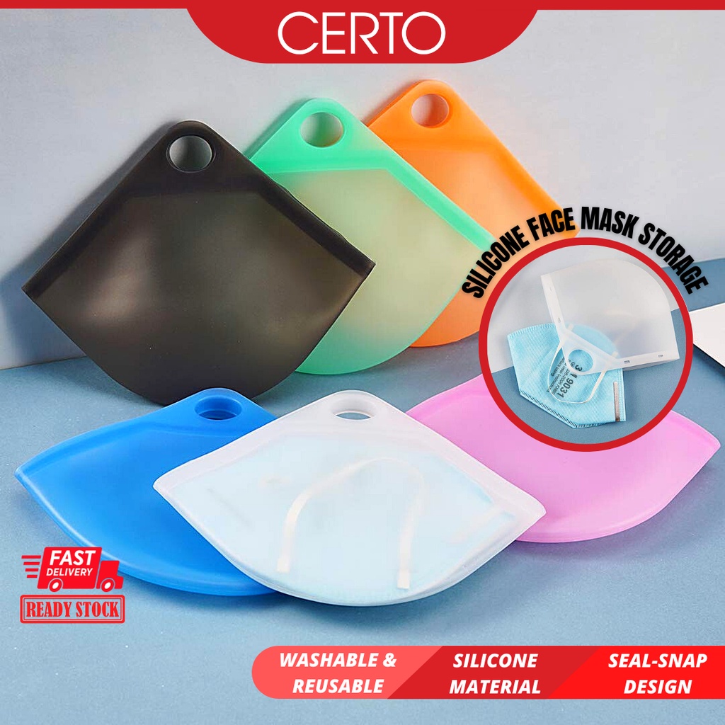 CERTO KN95 N95 Face Mask Storage Clip Holder Multipurpose Portable ...