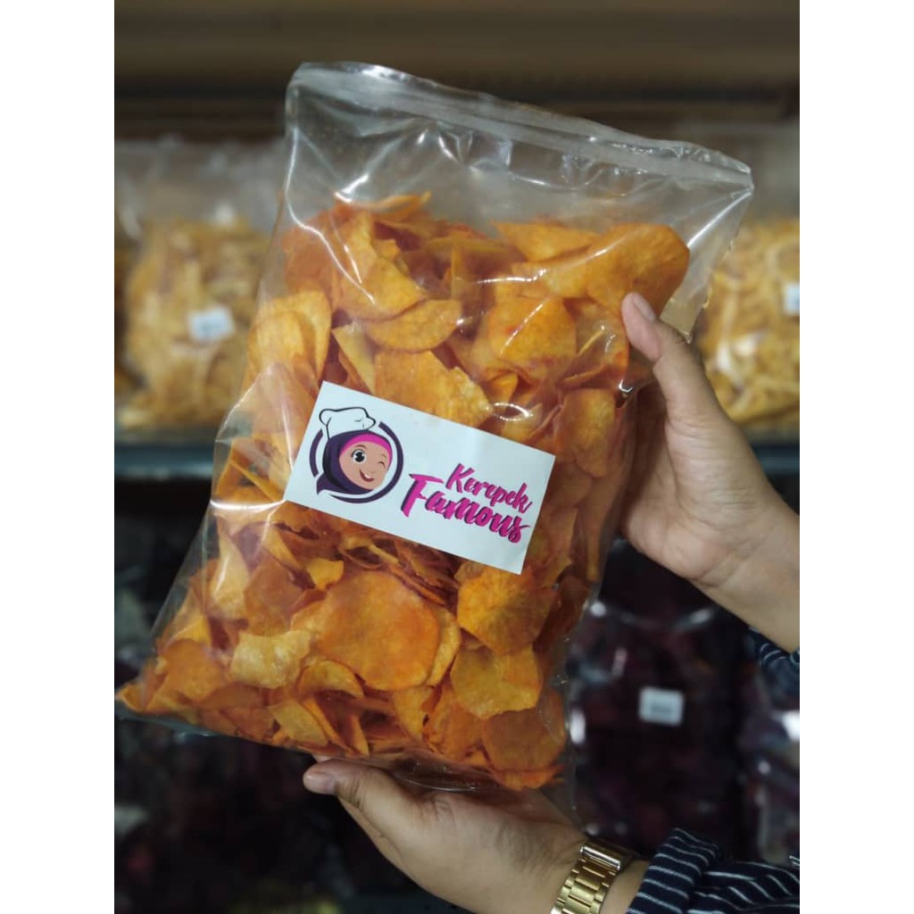 UBI BBQ 500G kerepek famous | Shopee Malaysia