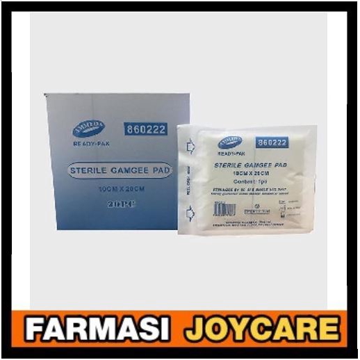 AMMEDA Sterile Gamgee Pad (10 x 20cm / 20cm x 20cm) 1 piece | Shopee ...