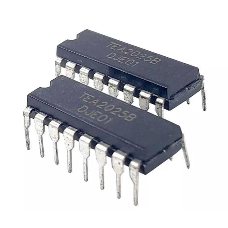 2 pcs/lot TEA2025B TEA2025 DIP-16 STEREO AUDIO AMPLIFIER 2025B | Shopee ...