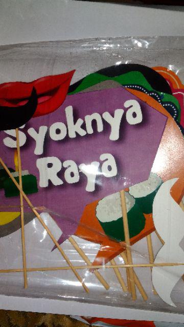 10 pcs photobooth props raya props props stick | Shopee Malaysia