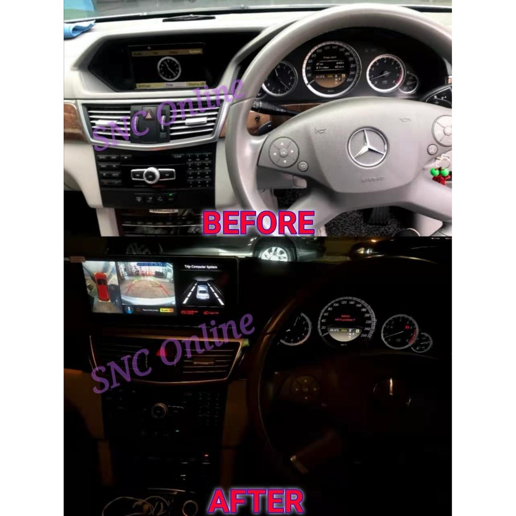 MERCEDES BENZ W212 E CLASS 2009-2015 OEM 10.25 INCH CAR ANDROID PLAYER ...