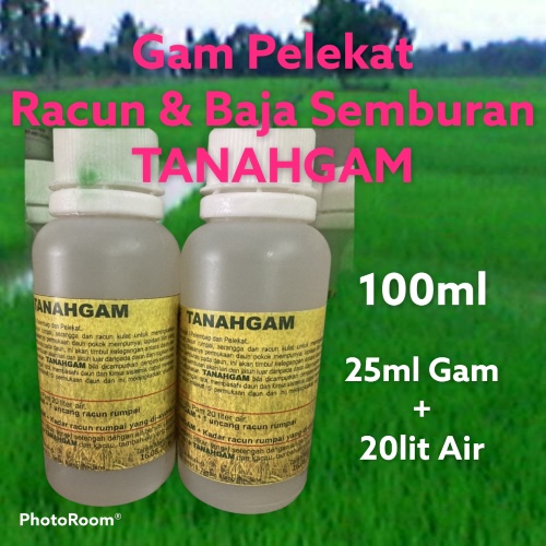 100ml / TANAH GAM / Gam Pelekat Semua Jenis Racun & Baja Semburan Pada ...