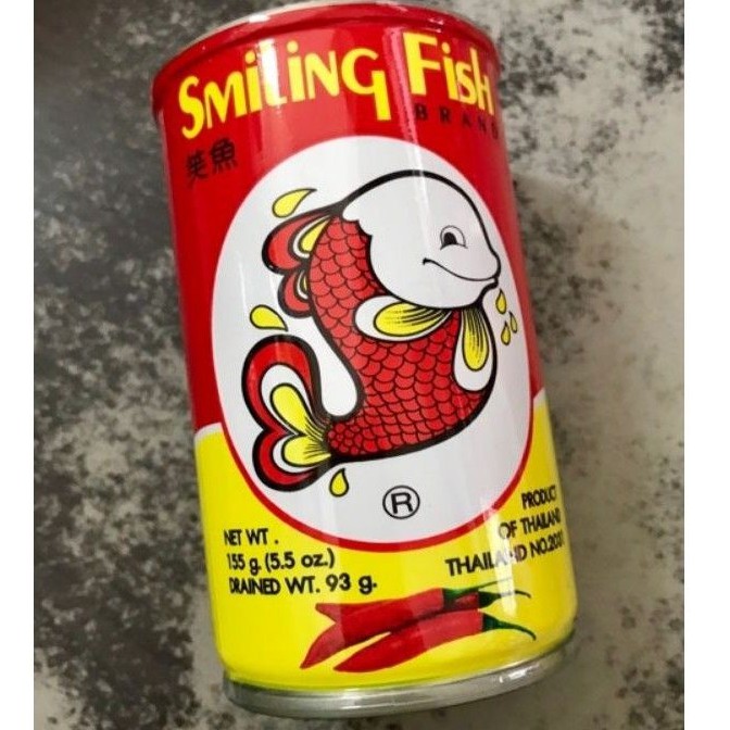 Fried Sardines in Chili Sauce Smiling Fish (155g) STOCK READY | Shopee ...