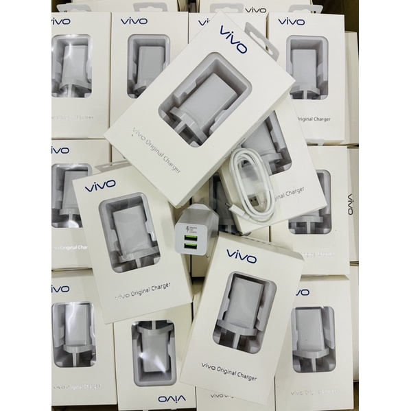 Ready Stock 100% Original Vivo Charger Fast Charging Travel Adapter ...