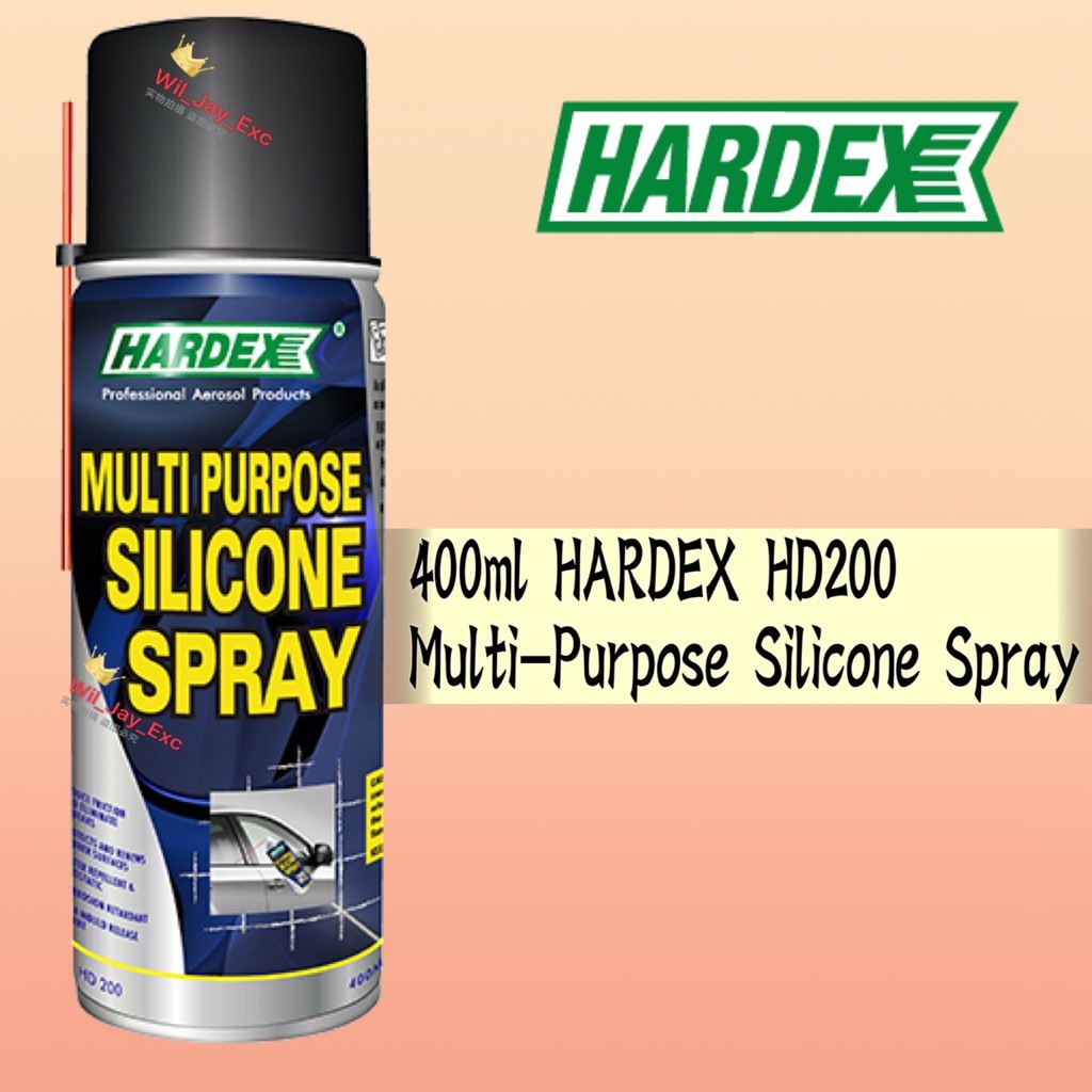 HARDEX HD200 MULTI PURPOSE SILICONE SPRAY 400ML | Shopee Malaysia