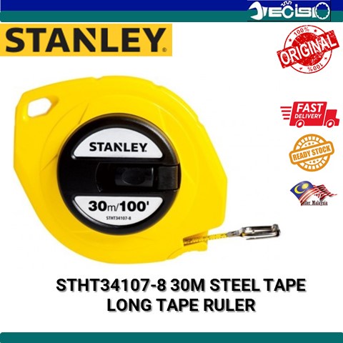 STANLEY STHT34107-8 30M STEEL TAPE LONG TAPE RULER | Shopee Malaysia