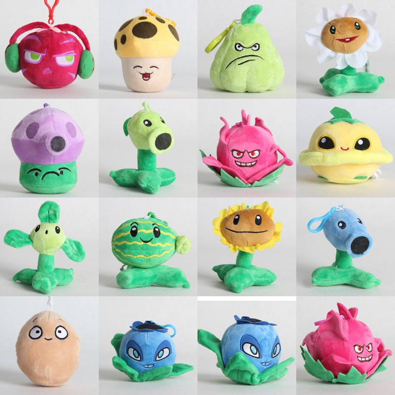 10-18CM Small Peas Corpse Plants VS Zombies Plush Toys Sunflower ...