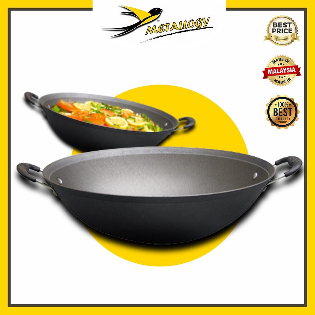 Metallogy Kuali Besi Tuang Gerai Murah Kwali Masak Original Tradisional ...