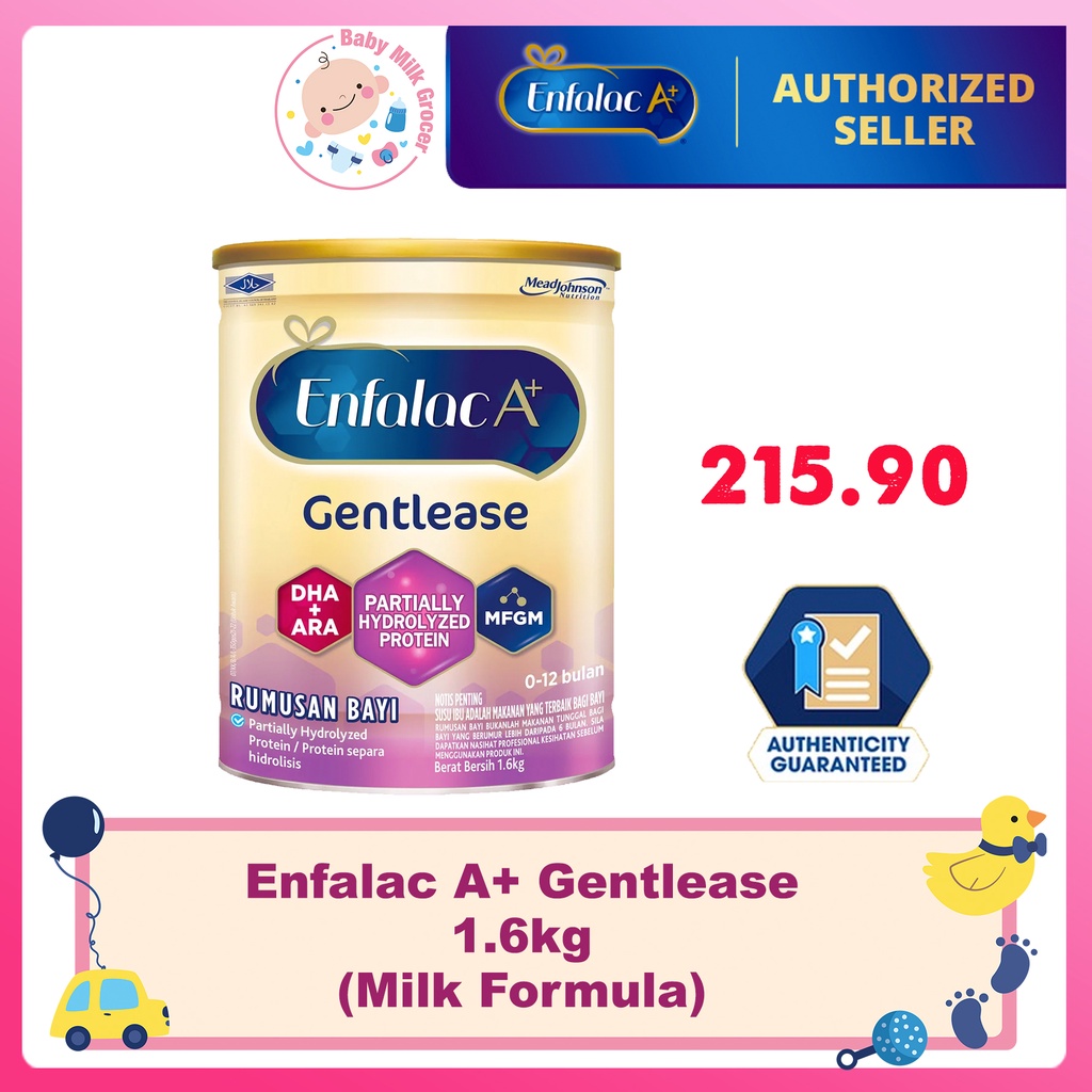 Enfalac A+ Gentlease Step 1 - 1.6kg (Milk Formula) | Shopee Malaysia