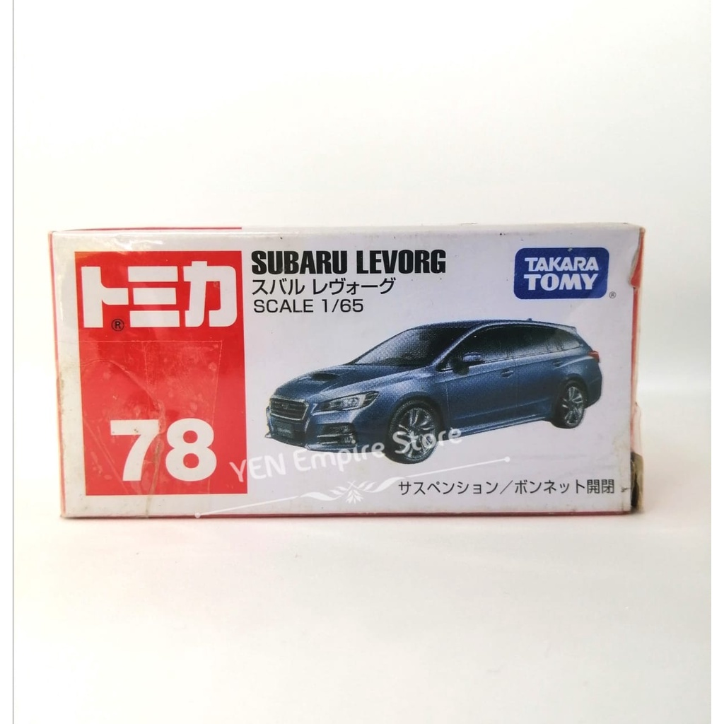 TOMICA 78 SUBARU LEVORG [TAKARA TOMY] | Shopee Malaysia