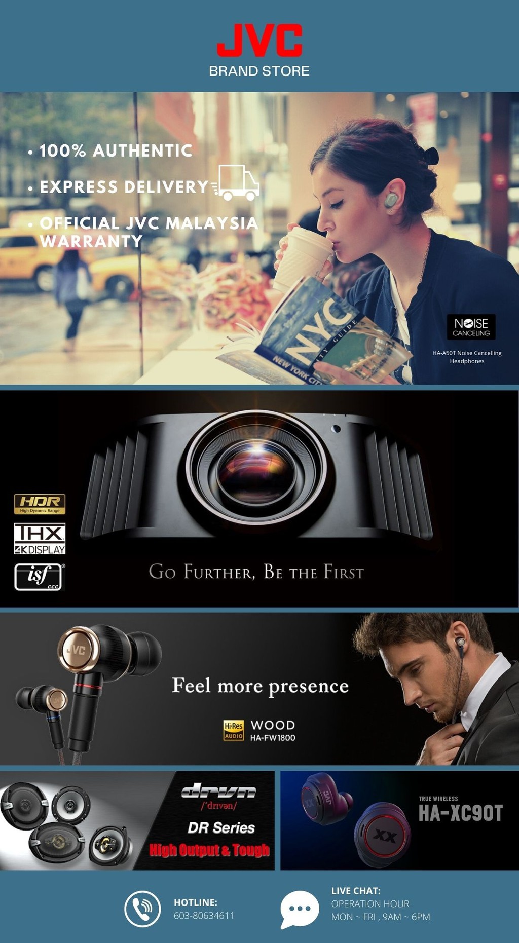 JVC BRAND STORE Online, July 2022 | Shopee Malaysia