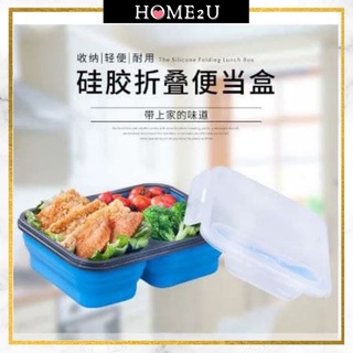 Silicone Collapsible Foldable Tupperware BPA Free Container Food Grade ...