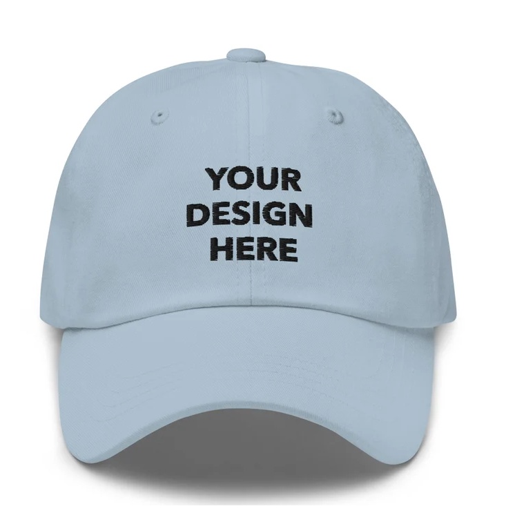 Cap Printing Logo Baseball Cap Men Topi Lelaki Capal Unisex Full Black ...