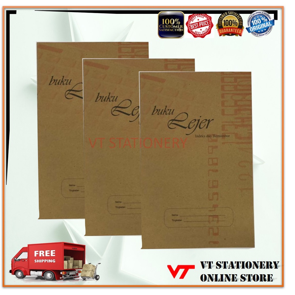 Standard Product Buku Ledger 40's (LB6040) | Shopee Malaysia