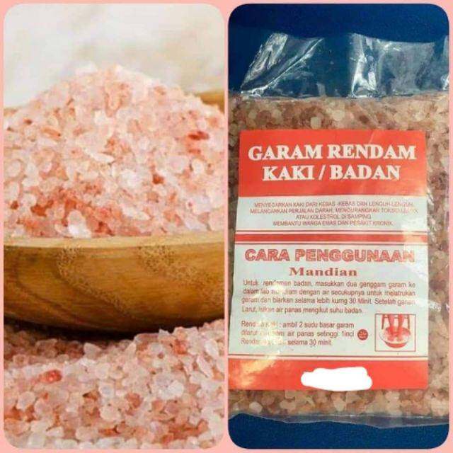 GARAM BUKIT HIMALAYA 800GM RENDAM KAKI & BADAN BODY AND FOOT SOAK SALT ...