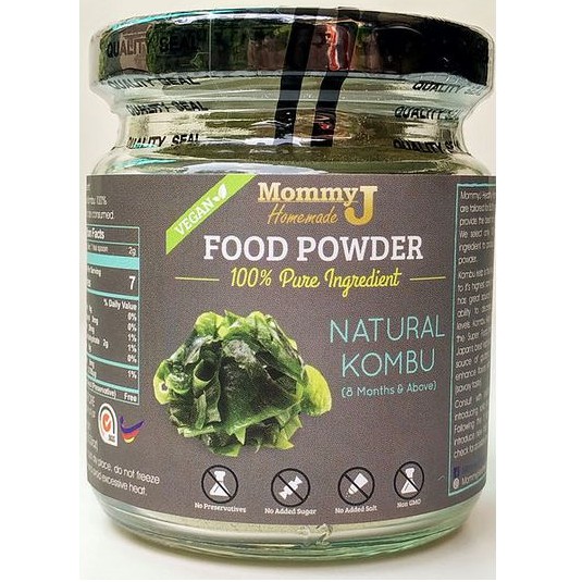 MommyJ Natural Kombu Powder 40g | Shopee Malaysia