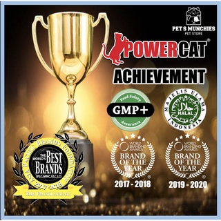 POWERCAT 7kg Halal Cat Food Makanan Kucing Halal Cat Kibbles Makanan ...