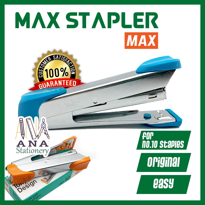 MAX Stapler HD10 (suit for No.10-1M Staples) | Shopee Malaysia