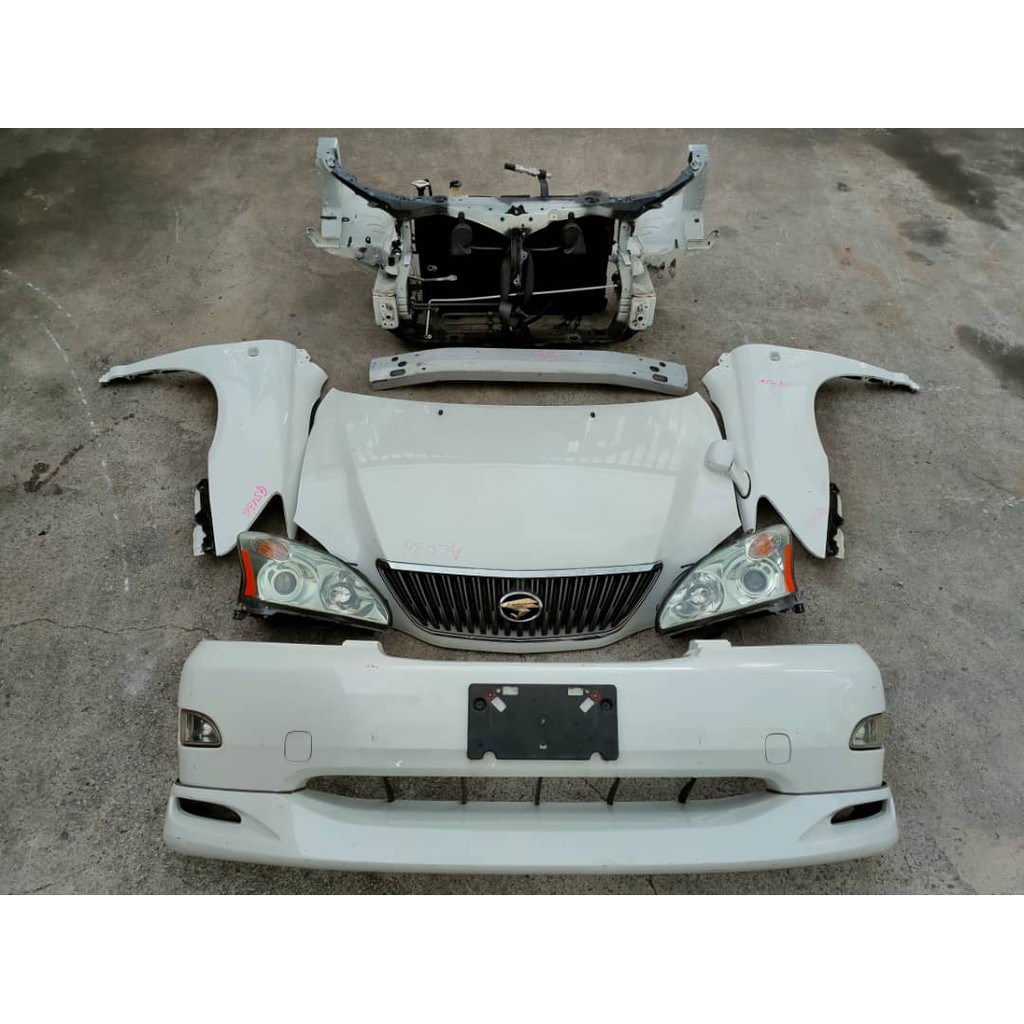 🇯🇵🇯🇵 Toyota Harrier ACU30 ACU35 2AZ 2.4L Nose Cut / Nosecut With Front ...