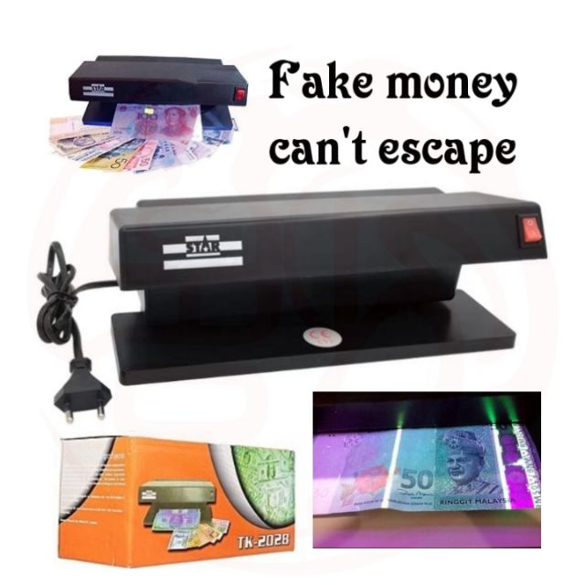 UV Light Counterfeit Money Detector Checker EV | Shopee Malaysia