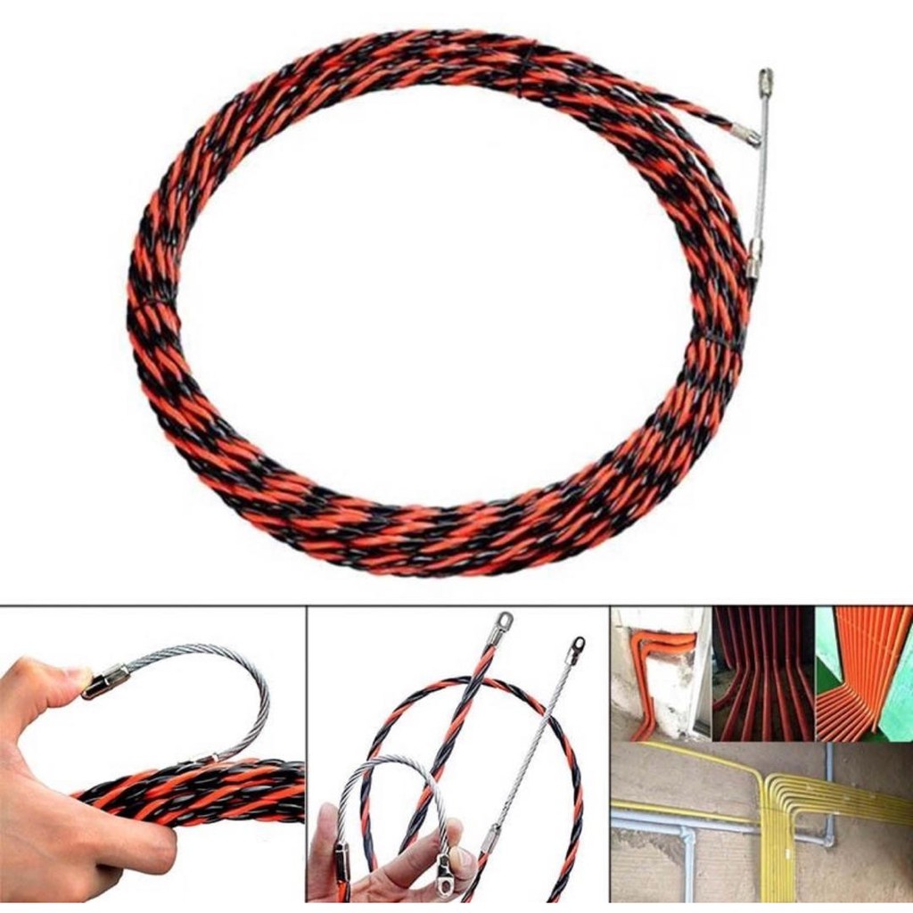 15m 20m 30m Electrician Wire Puller Threading Device Binders Kit Cable ...