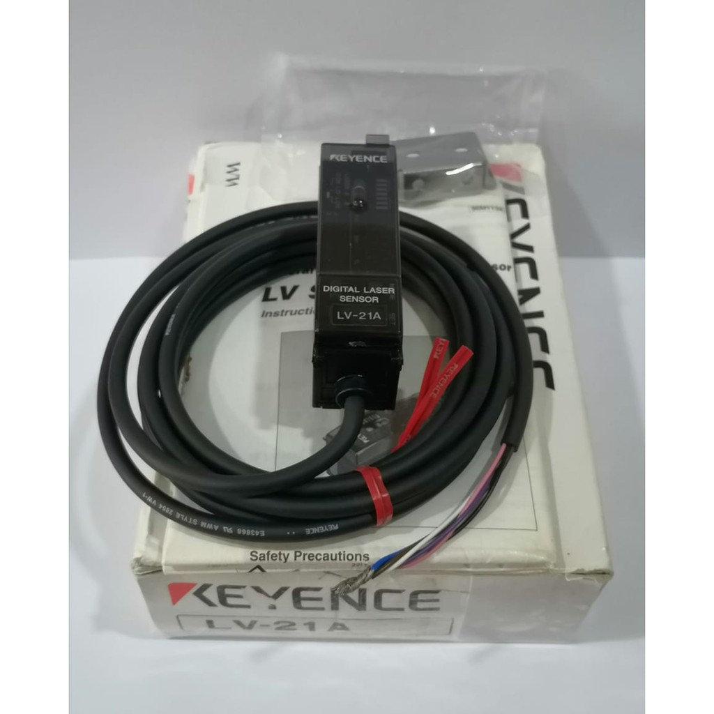 Keyence LV-21A Digital Laser Amplifier Unit, Input Volt12-24VDC | Shopee Malaysia
