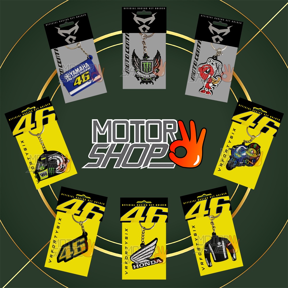 Official Racing Key Holder Random Design Valentino Rossi 46 The Doctor ...