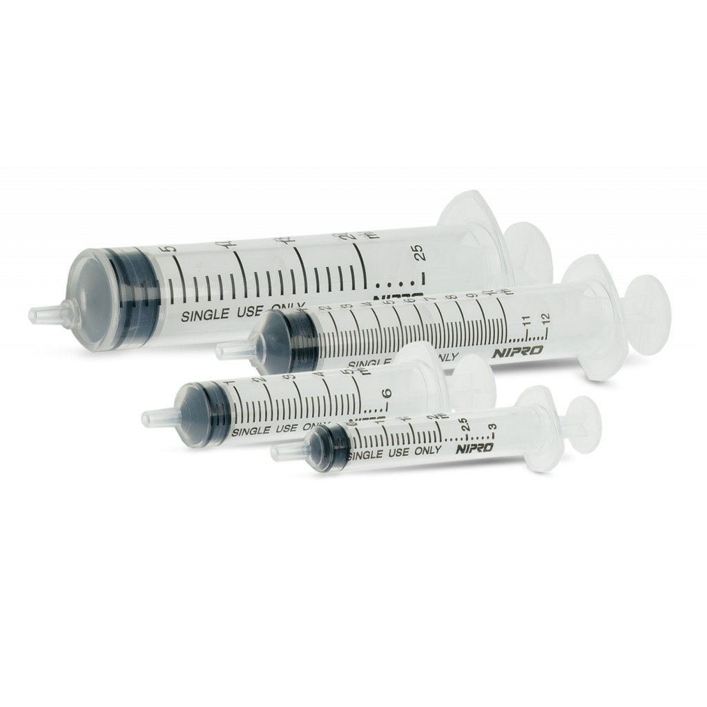 Nipro Syringe Luer Slip 1mL/5mL/10mL | Shopee Malaysia