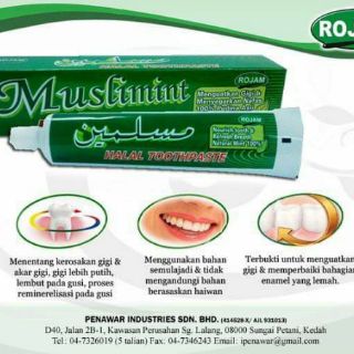 💥Rojam Ubat Gigi Muslimint 175g💥 | Shopee Malaysia